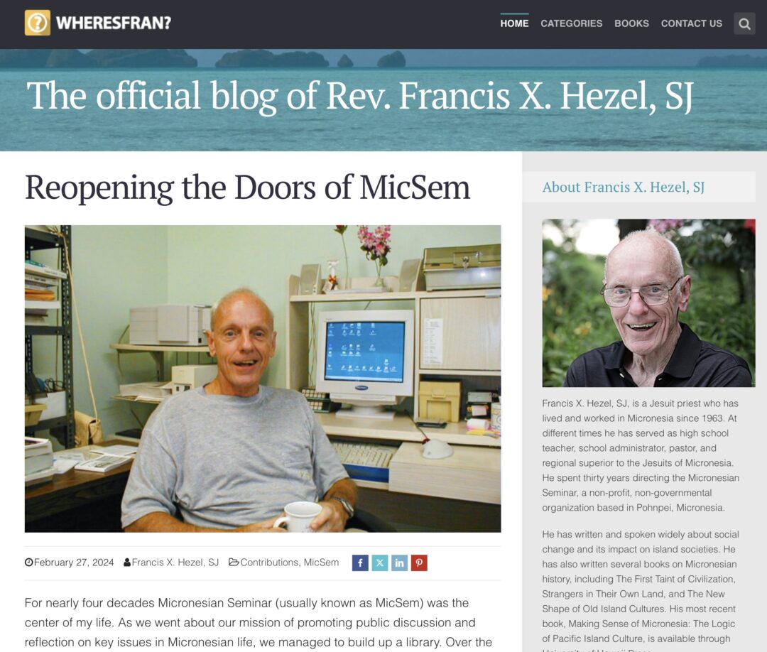 MicSem Library Set to Reopen in Yap After Habele Fundraiser